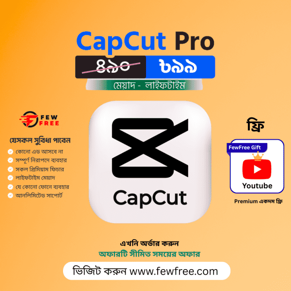 CapCut Pro Premium – Few Free